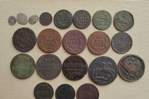 Старинные монеты Российской империи
