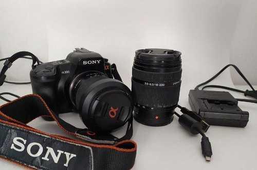 Sony a300kit +18-200 объектив