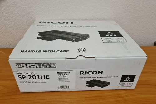 Картридж ricoh SP201he Оригинал