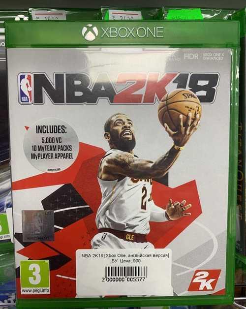 Xbox ONE NBA 2k18