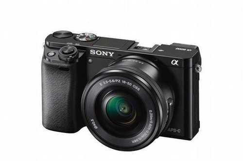 Фотоаппарат sony a6000 alpha 16-50