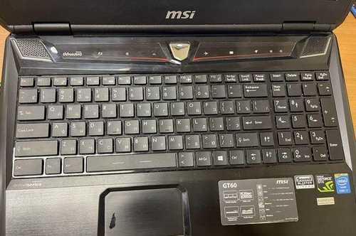 Игровой ноутбук msi gt60 2OC/2OD