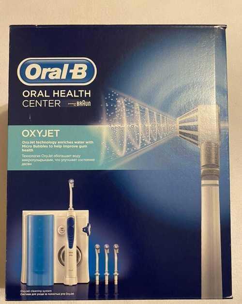 oral b ирригатор oral health center oxyjet