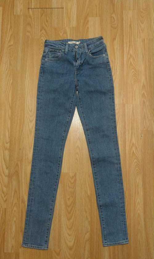 Джинсы Levi's 721 skinny high rise 23 размера