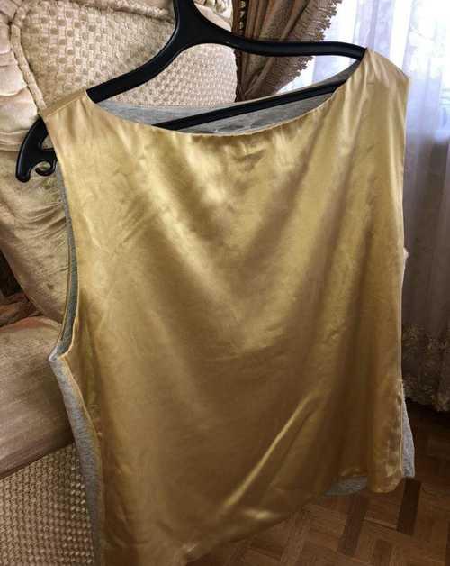 Новая кофта/ блузка/ топ Escada l оригинал золотой
