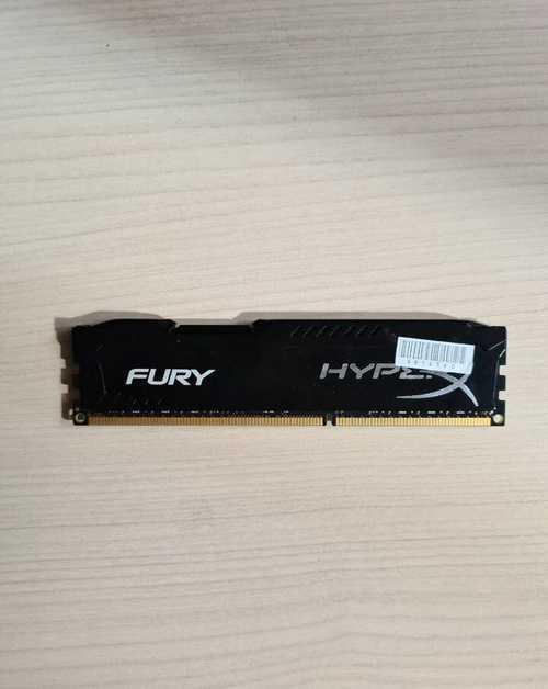 HyperX DDR3, 1600 мгц, 8Гб, HX316C10FB/8