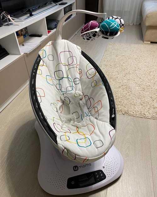 Электрокачели 4Moms mamaRoo 4 Silver Plush