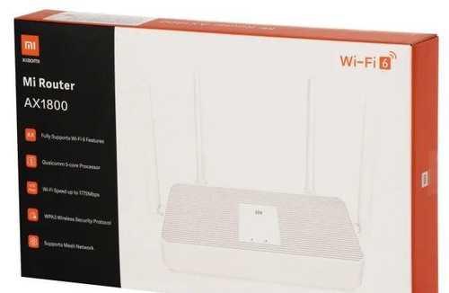 Роутер Xiaomi Mi Router AX1800 WiFi6 Mesh Global