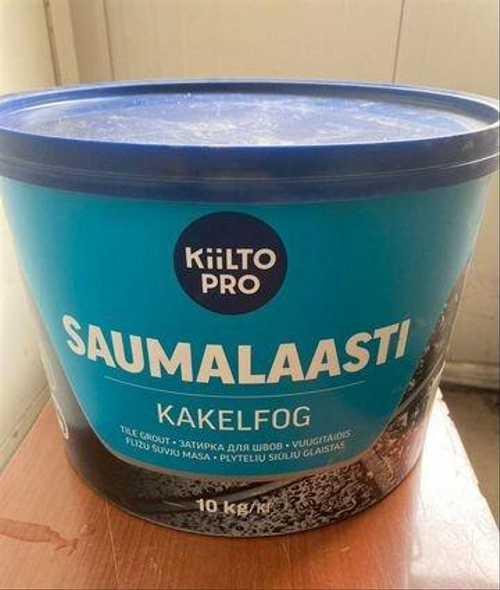 Затирка Kiilto Saumalaasti 040 Серая 10 кг