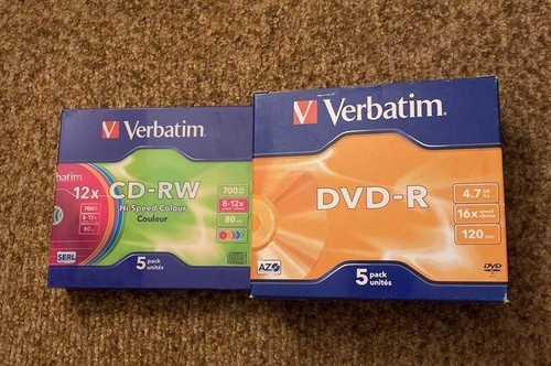 Диски dvd-r cd-rw