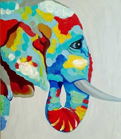 Картина интерьерная "Elephant"
