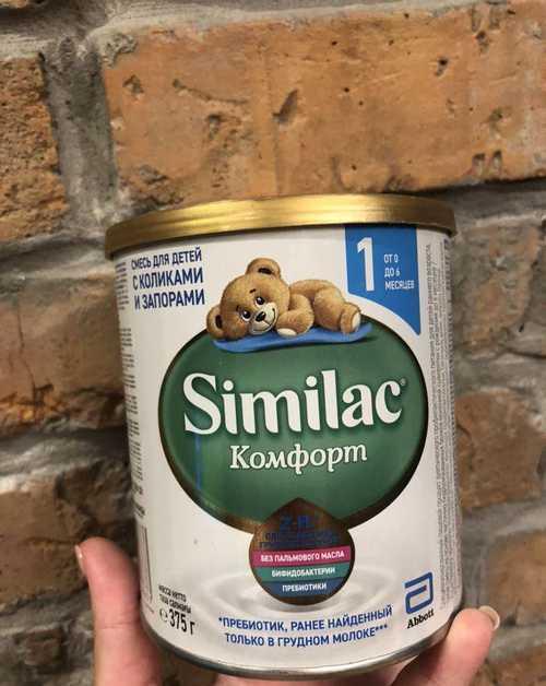 Similac Комфорт 1 смесь с 0 до 6 месяцев, 375 г