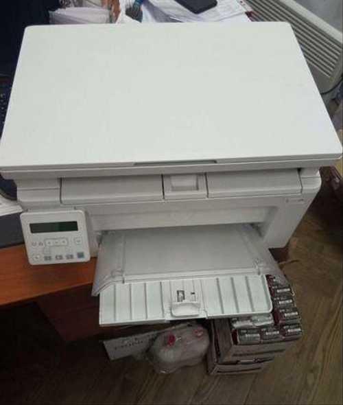 HP 132 мфу Принтер сканер копир лазерный