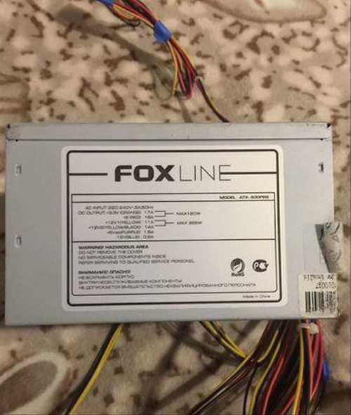 Foxline atx400prs схема