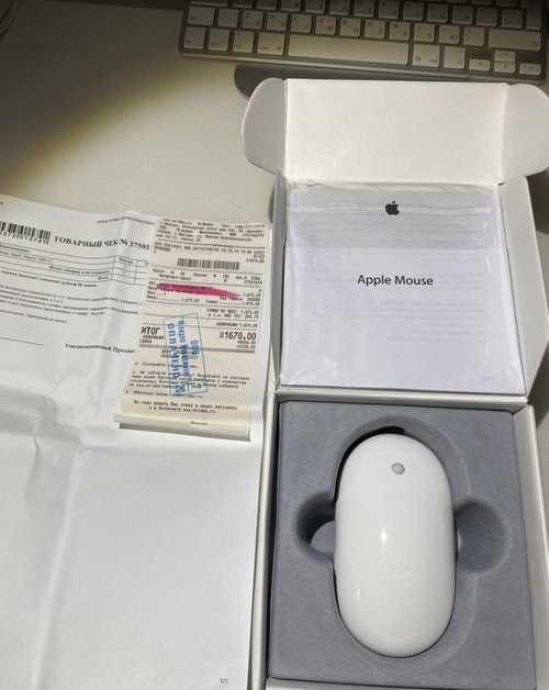 Мышь Apple Mighty Mouse A1152 (новая)