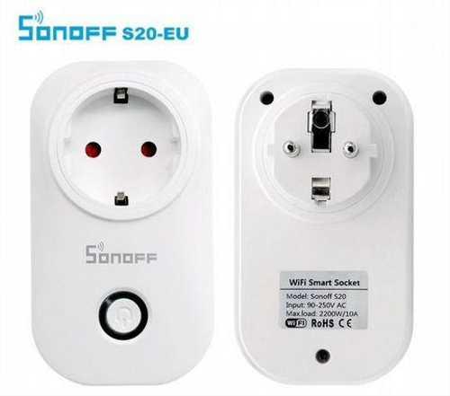 WiFi розетка Sonoff S20