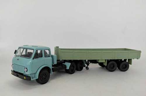Маз-515 (6x4) + маз-5205, голубой / зеленый