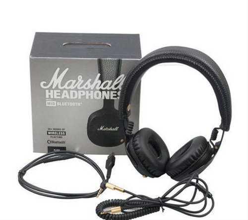 Наушники накладные Marshall Mid Bluetooth Black Festimaru