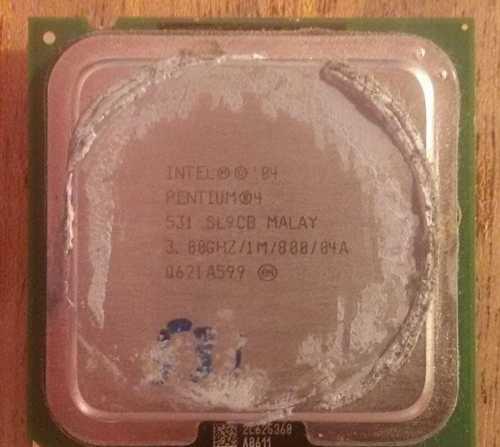Процессор Intel Pentium 4 (531 Prescott)