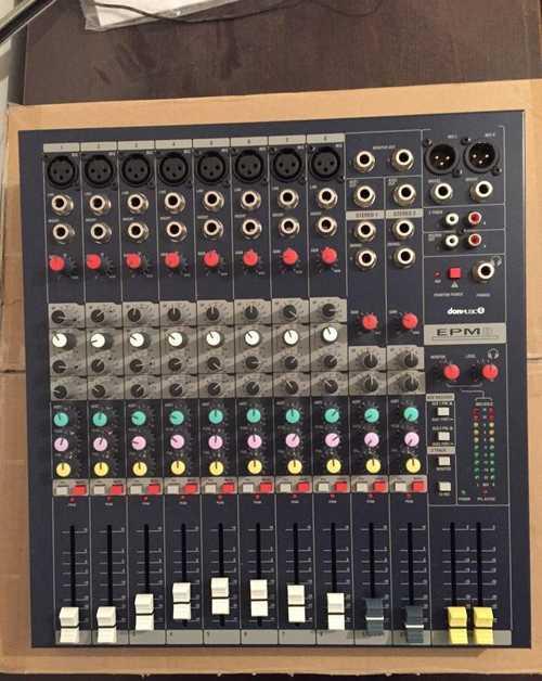 Микшерный пульт soundcraft epm8