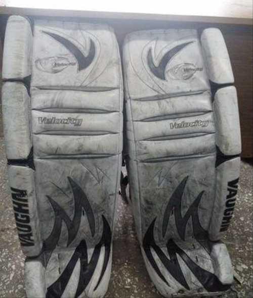 Щитки хоккейные вратаря "Vaughn" Velocity 3 SR