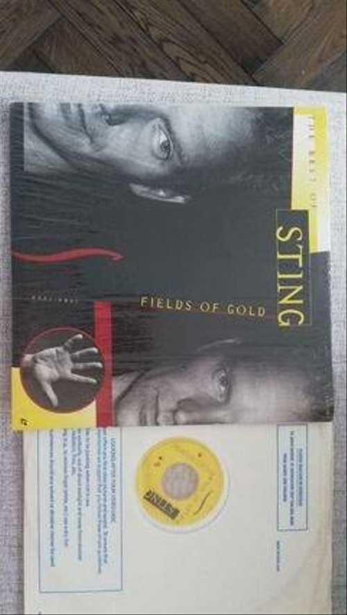 Sting "Fields Of Gold" Lazer disc LD