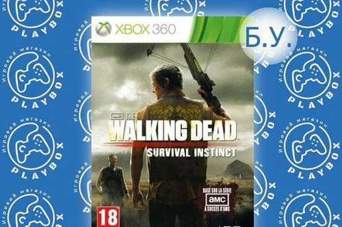 Walking Dead Инстинкт Выживания Xbox 360 б.у
