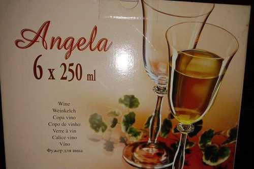 Бокалы для вина Bohemia Angelia