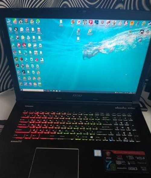 Игровой ноутбук MSI GE72mVR 7RG Apache PRO