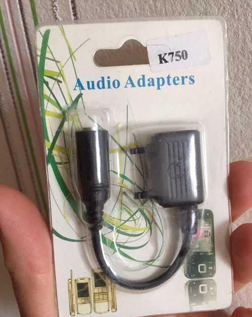 Аудио адаптер на Sony Ericsson k750