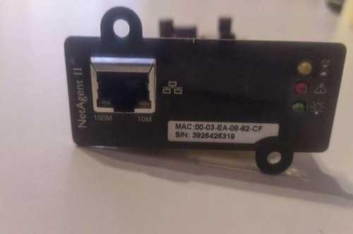 Карта snmp Powercom NetAgent (CP504)