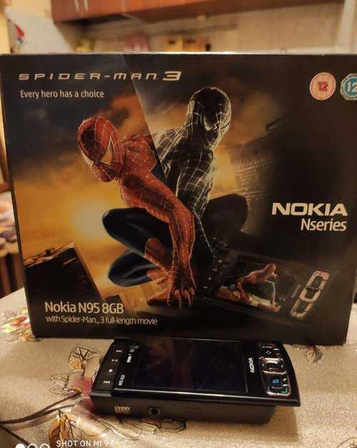 Nokia N95 8GB "Spider-Man" 3 version, чёрный