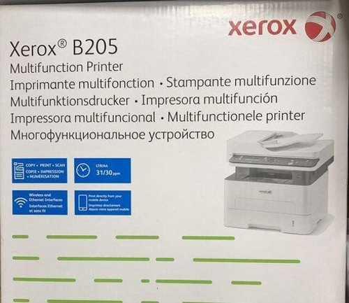 Xerox B205 с WI FI