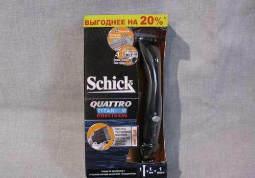 Станок Schick Quattro Titanium Precision