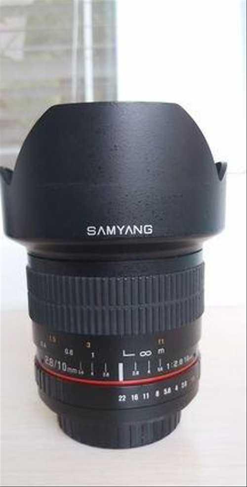 Объектив Samyang 10mm f/2.8 ED AS NCS CS Sony A
