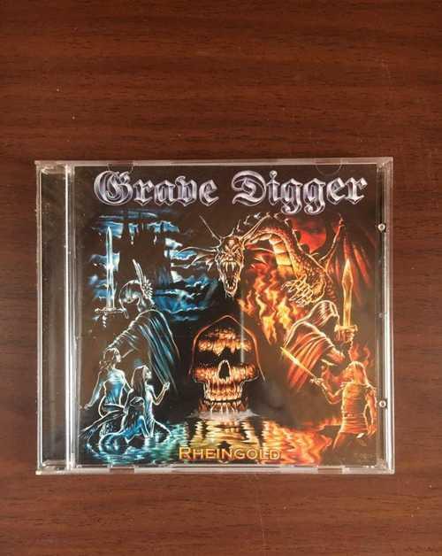 Автограф Grave Digger Rheingold CD 2003 год