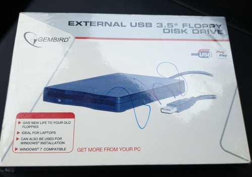 External usb 3,5" fdd Gembird