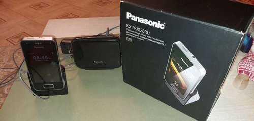 Телефон panasonic KX-PRX120RU стандарт dect