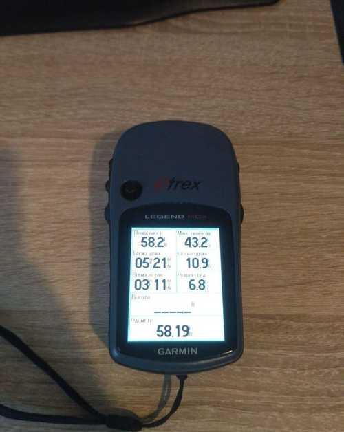 Навигатор Garmin eTrex Legend HCx