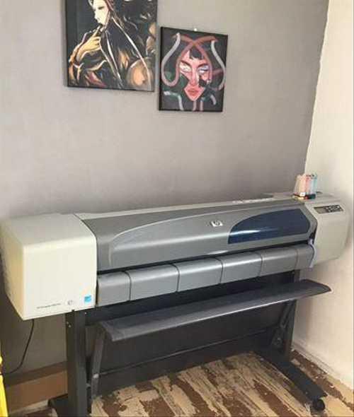 Как печатать на плоттере hp designjet t520