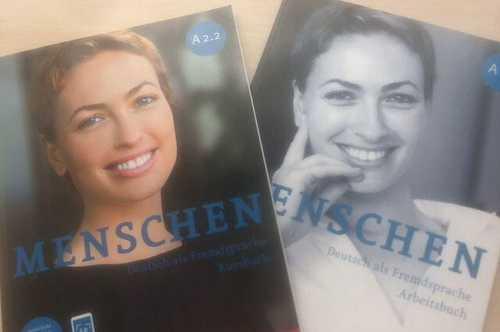 Учебники немецкого Menschen A2.2, Arbeit и Kursbuc