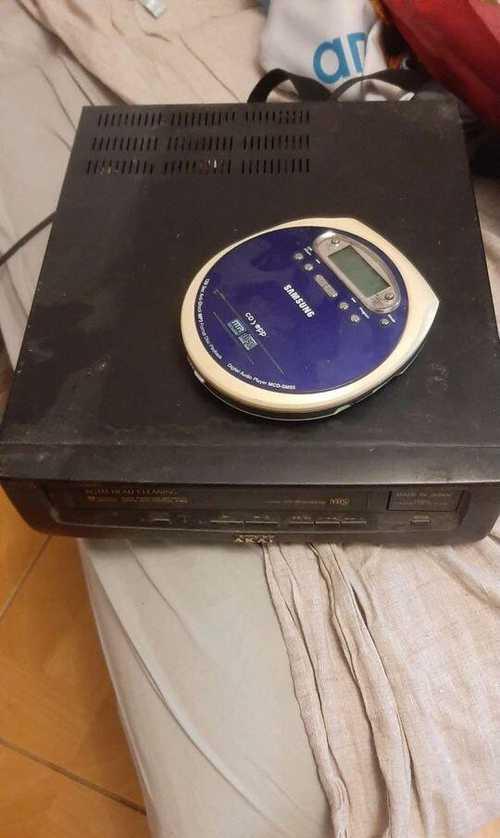 CD player, видеомагнитофон
