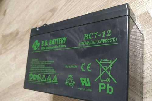 Аккумулятор B.B. Battery BC7-12