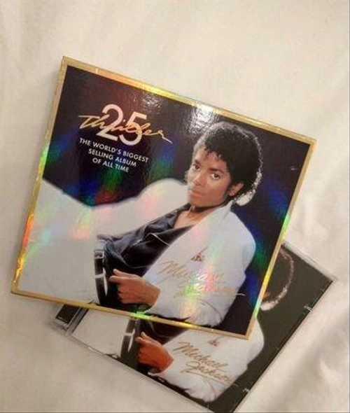 CD+DVD Michael Jackson 25th Thriller