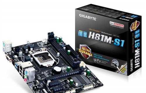 Материнская плата gigabyte H81 LGA1150