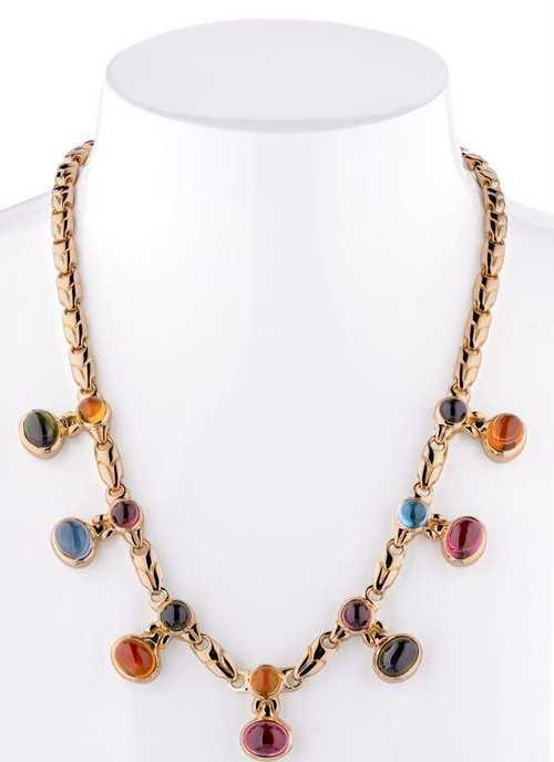 Bvlgari Allegra Vintage Multi-Gemstone Cabochons N