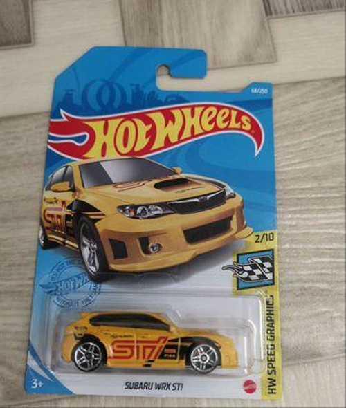 Hot wheels subaru wrx sti