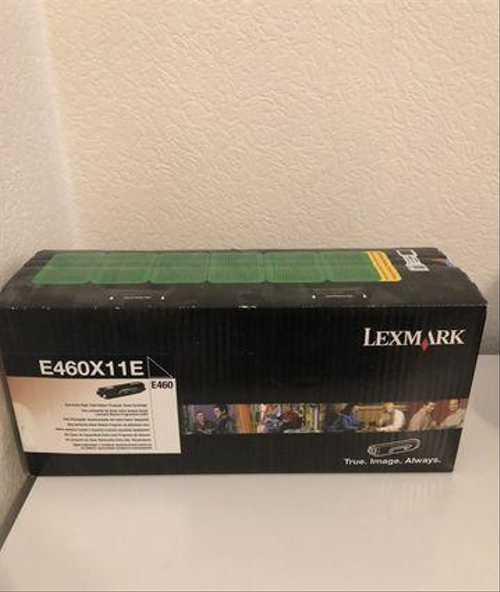 Картридж lexmark e460x11e