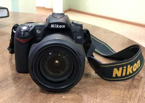 Зеркальный фотоаппарат Nikon D90 + объектив 16-85m