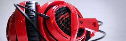 Игровые наушник SteelSeries Siberia v2 MSI edition